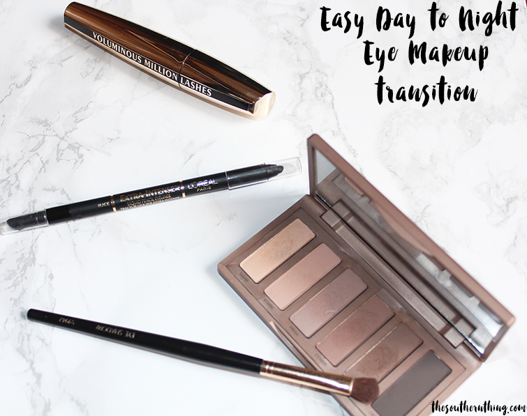 Easy Day to Night Eye Makeup Transition - The Southern Thing