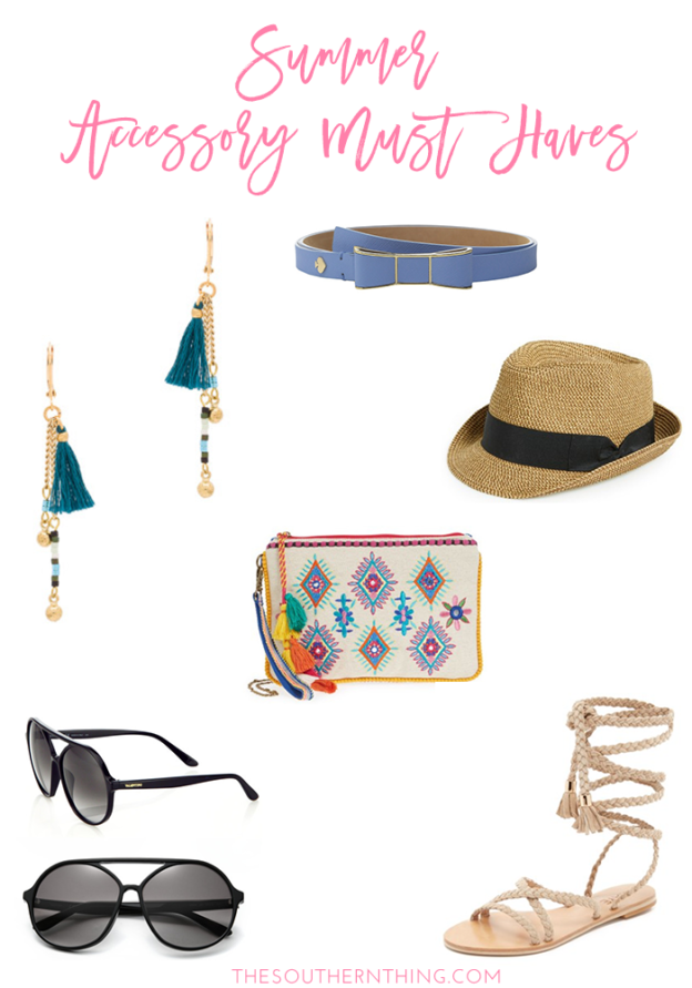 Summer Accessory Must Haves • The Southern Thing