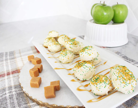 Caramel Apple Cake Truffle Balls Recipe • The Southern Thing