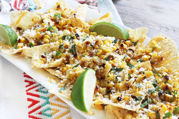 Mexican Street Corn Nachos Recipe • The Southern Thing