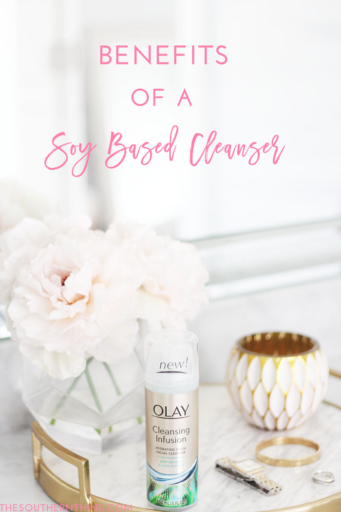 Benefits of a Soy-Based Facial Cleanser: Olay Cleansing Infusions Review