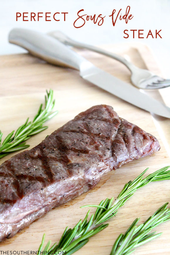 Perfect Sous Vide Steak Recipe: Medium Sous Vide New York Strip